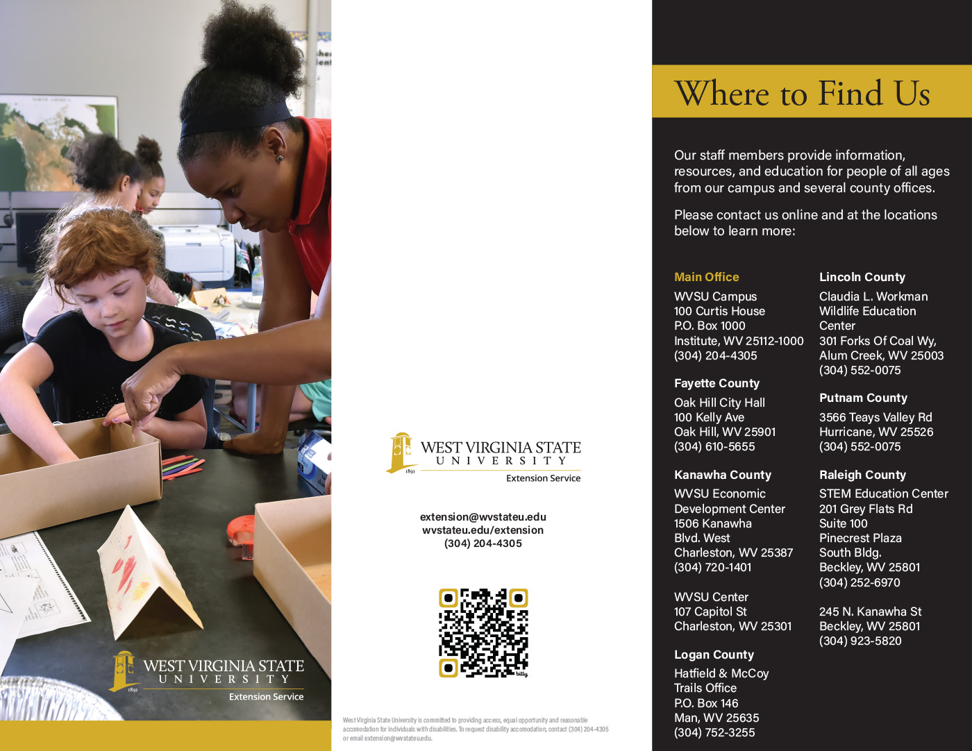 2024 Extension Brochure - Agricultural Research & Extension